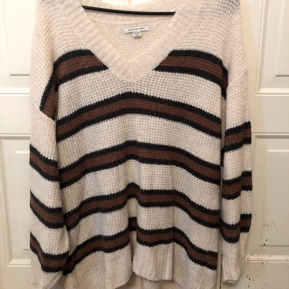 American Eagle Outfitters | Sweaters | American Eagle Waffle Sweater ...